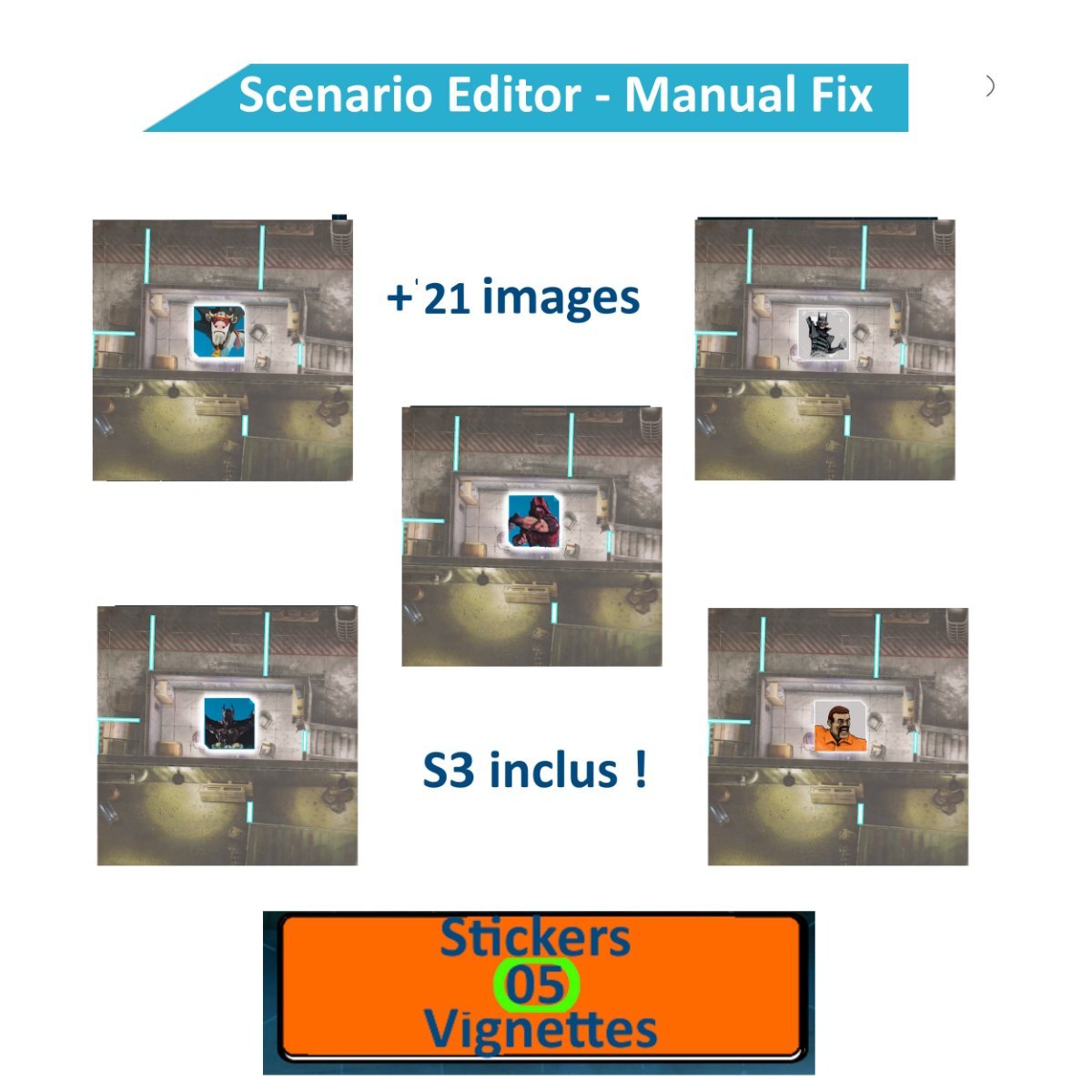 B:GCC Scenario Editor - Manual Fix - Partie 5 (Vignettes) - Ressources ...
